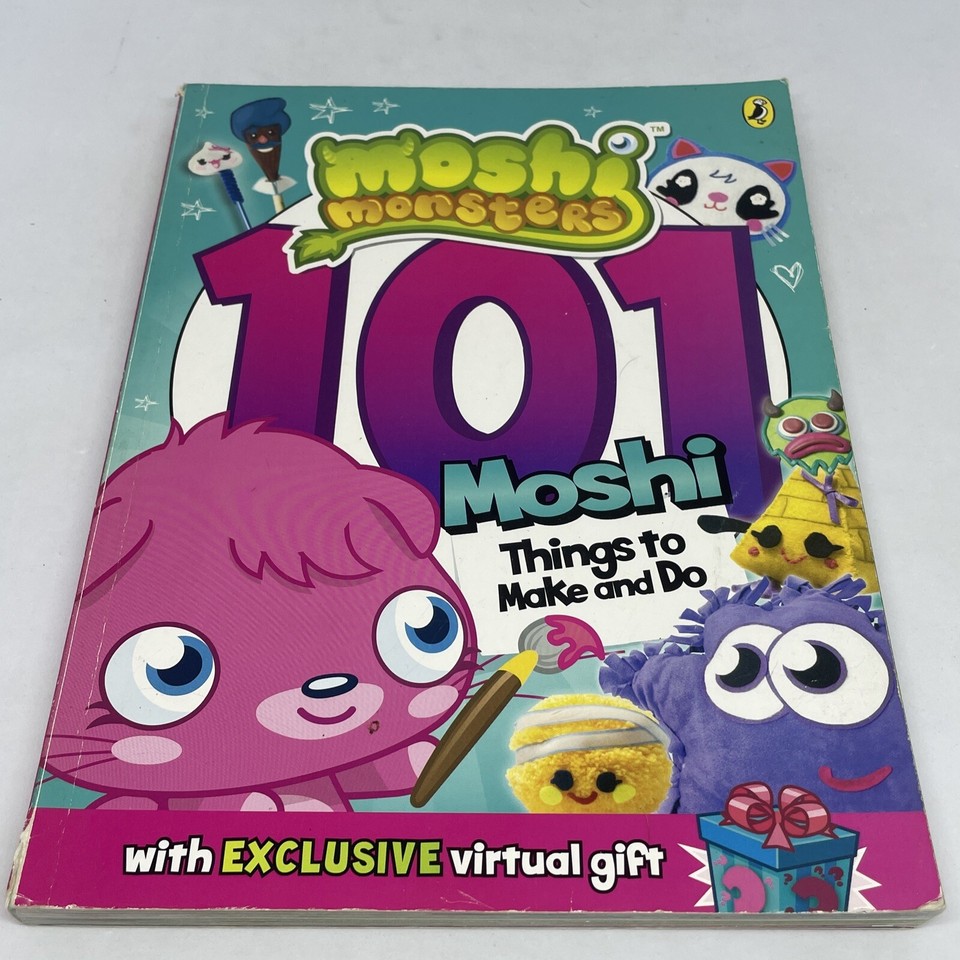 Moshi Monsters Collectors Guide Book Bundle Ultimate All-New 101 Moshi ...