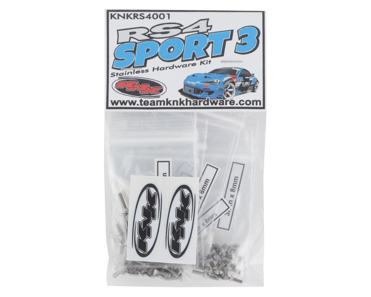 Team KNK HPI RS4 Sport 3 Stainless Hardware Kit [KNKRS4001] | eBay