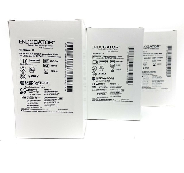 MEDIVATORS Endogator 100241 AUX Water Jet Connector Olympus Endoscopes ...