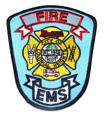COLONIAL HEIGHTS VIRGINIA VA Fire Patch EMS Rescue Public Safety ...