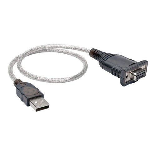 FTDI USB to Null Modem Serial Adapter Cable 18" Tripp-Lite U209-18N ...