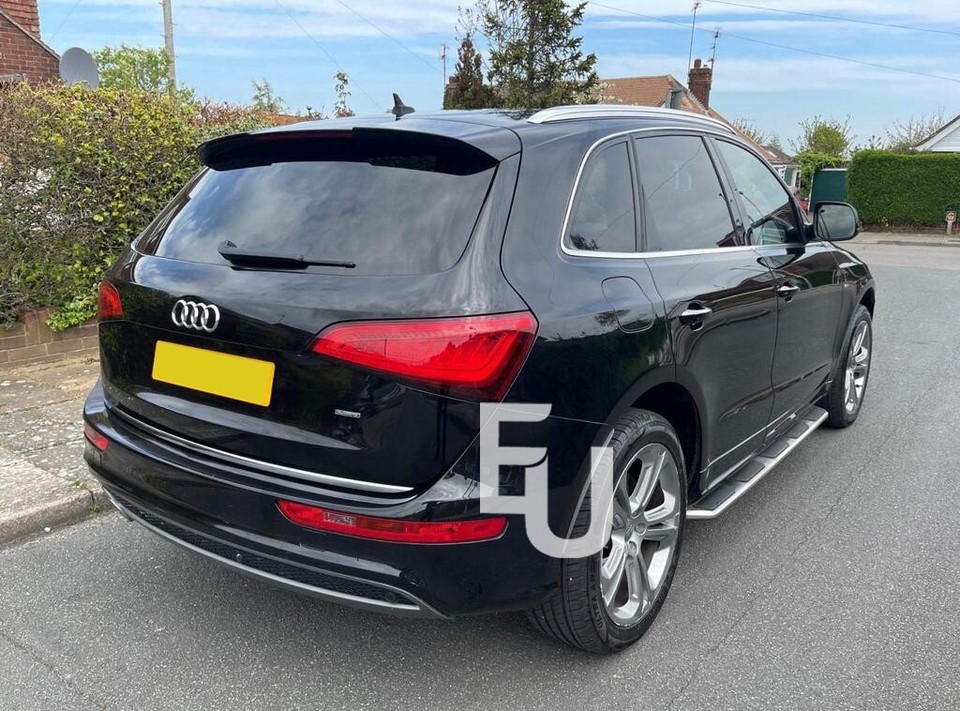 FOR AUDI Q5 SIDE STEPS RUNNING BOARDS OEM STYLE NEW STAINLESS PAIR 2008 ...