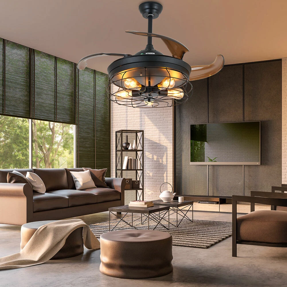 Steampunk Style Ceiling Fan | Shelly Lighting