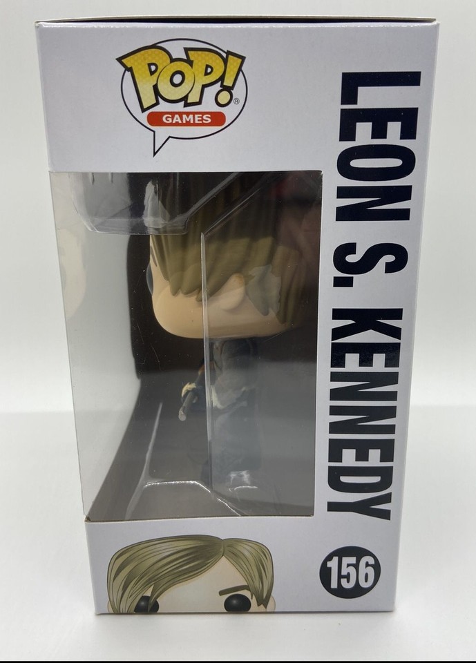 Funko POP Resident Evil Leon S Kennedy 156 20th Anniversary Figure | eBay