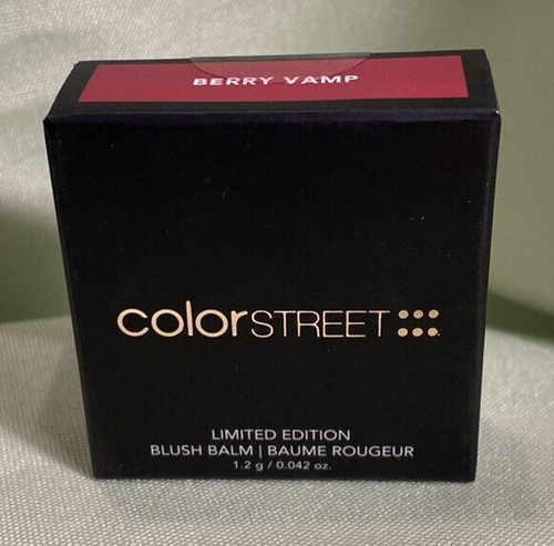 Color Street BERRY VAMP BLUSH BALM NIB | eBay