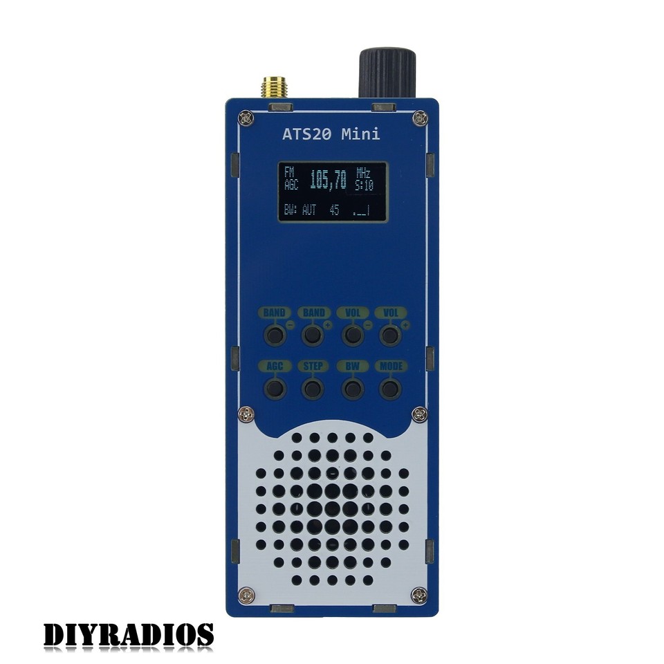 HamGeek Mini ATS20+ Handheld SI4732 Radio Receiver DSP SDR Receiver FM ...