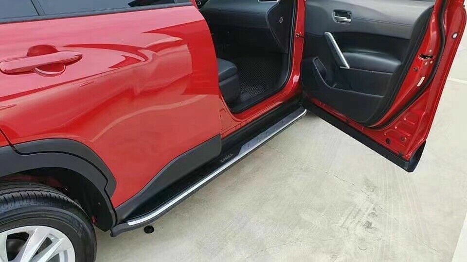 2Pcs Fits for 2022-2025 Toyota Corolla Cross Running Board Side Step ...