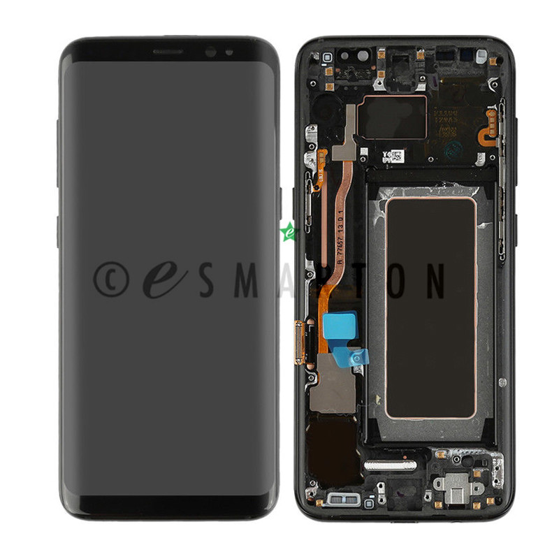 Samsung Galaxy S8 | S8 Plus LCD Display Touch Screen Digitizer + Frame ...