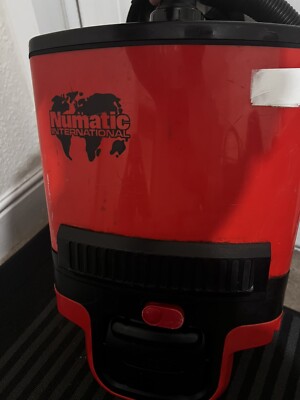 Numatic RSB140 Red Backpack Cordless Vacuum Cleaner, WITH SOME ...