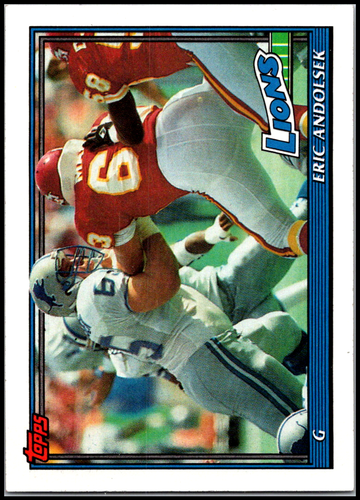 1991 Topps #406 Eric Andolsek - Rookie RC FREE SHIPPING! | eBay