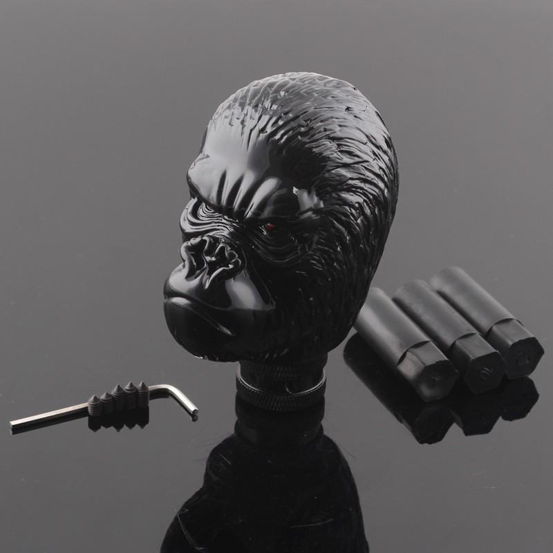 Gorilla Head Shifter Knob Lever Universal Pilot Skeleton Gear Shift ...