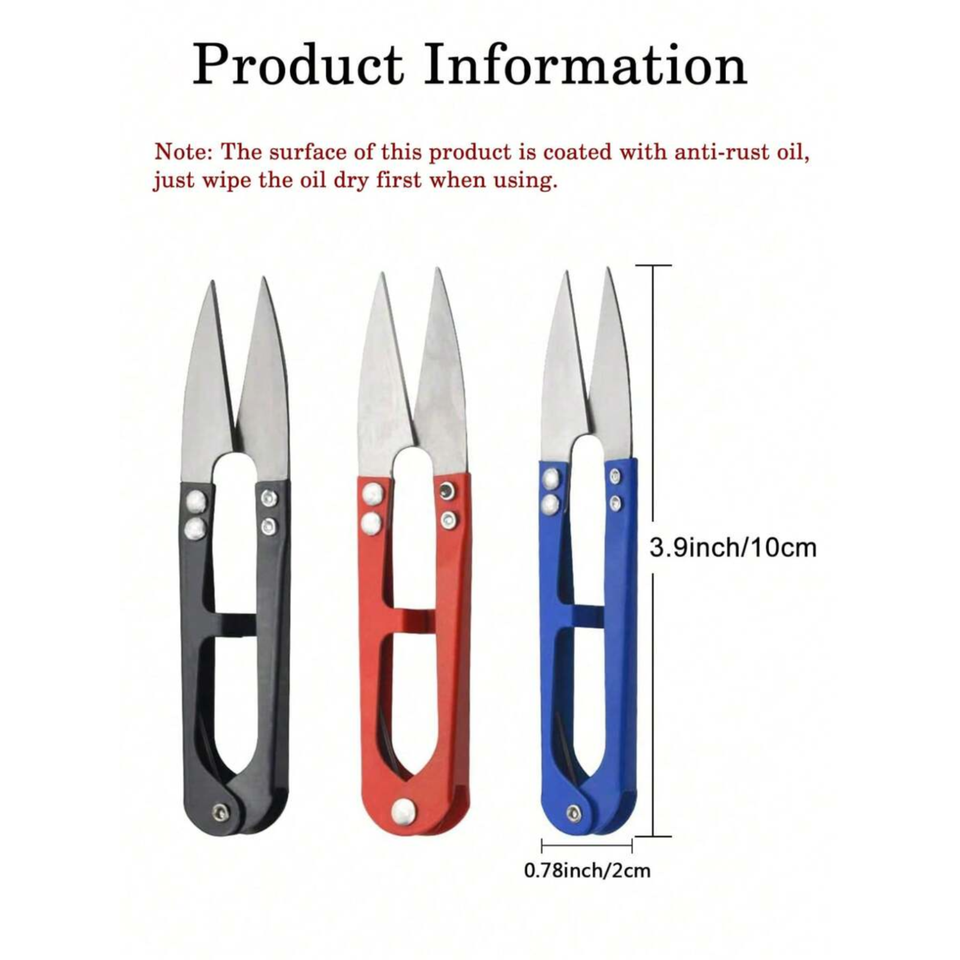 1/2/5pcs Embroidery Sewing Snips Thread Cutter Scissors Yarn Nipper ...