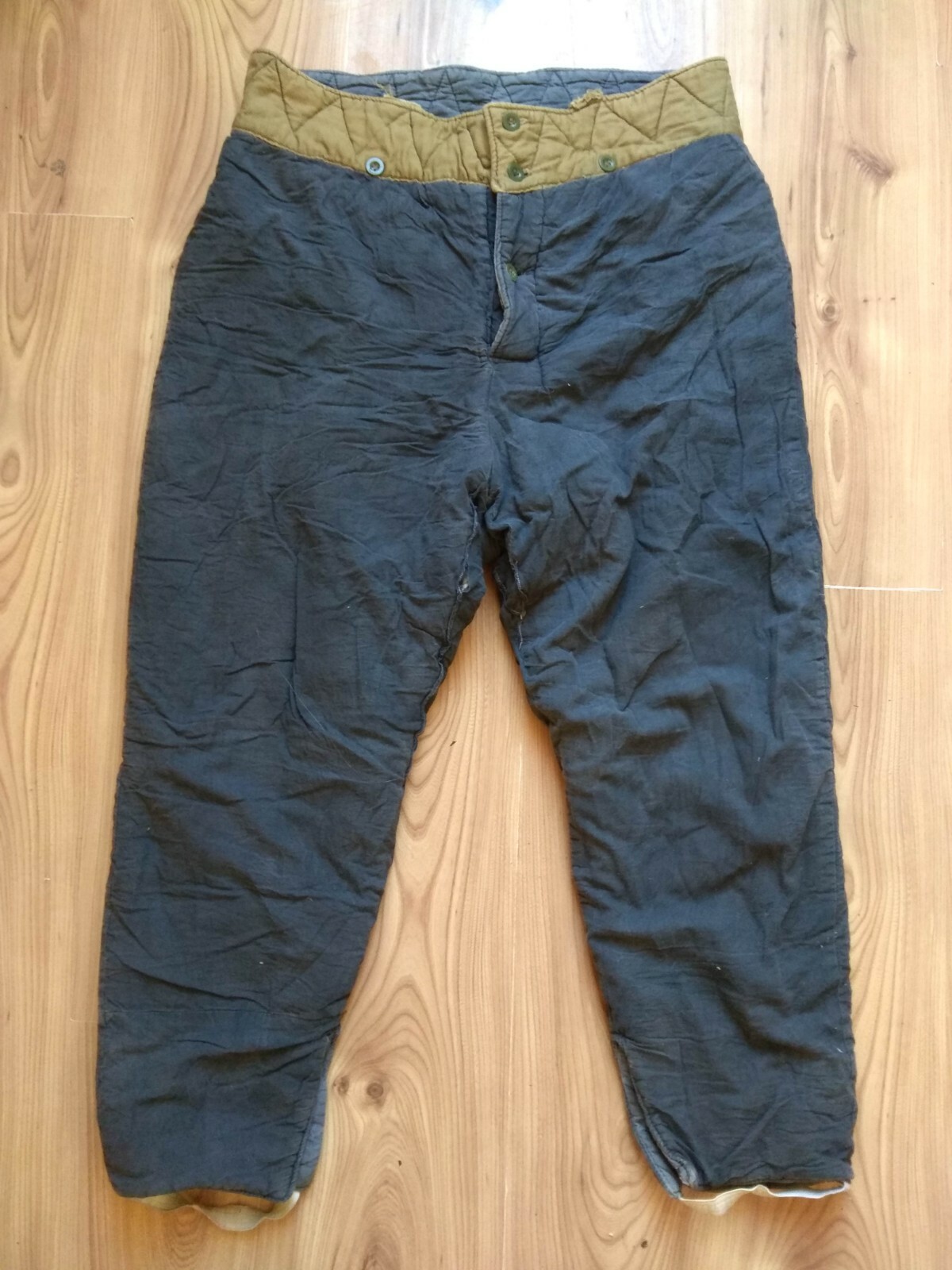 RARE Vintage Soviet winter Army USSR Uniform Military pants VATNIK ...