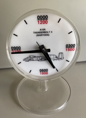 A10A Thunderbolt II (Warthog) Clock | eBay