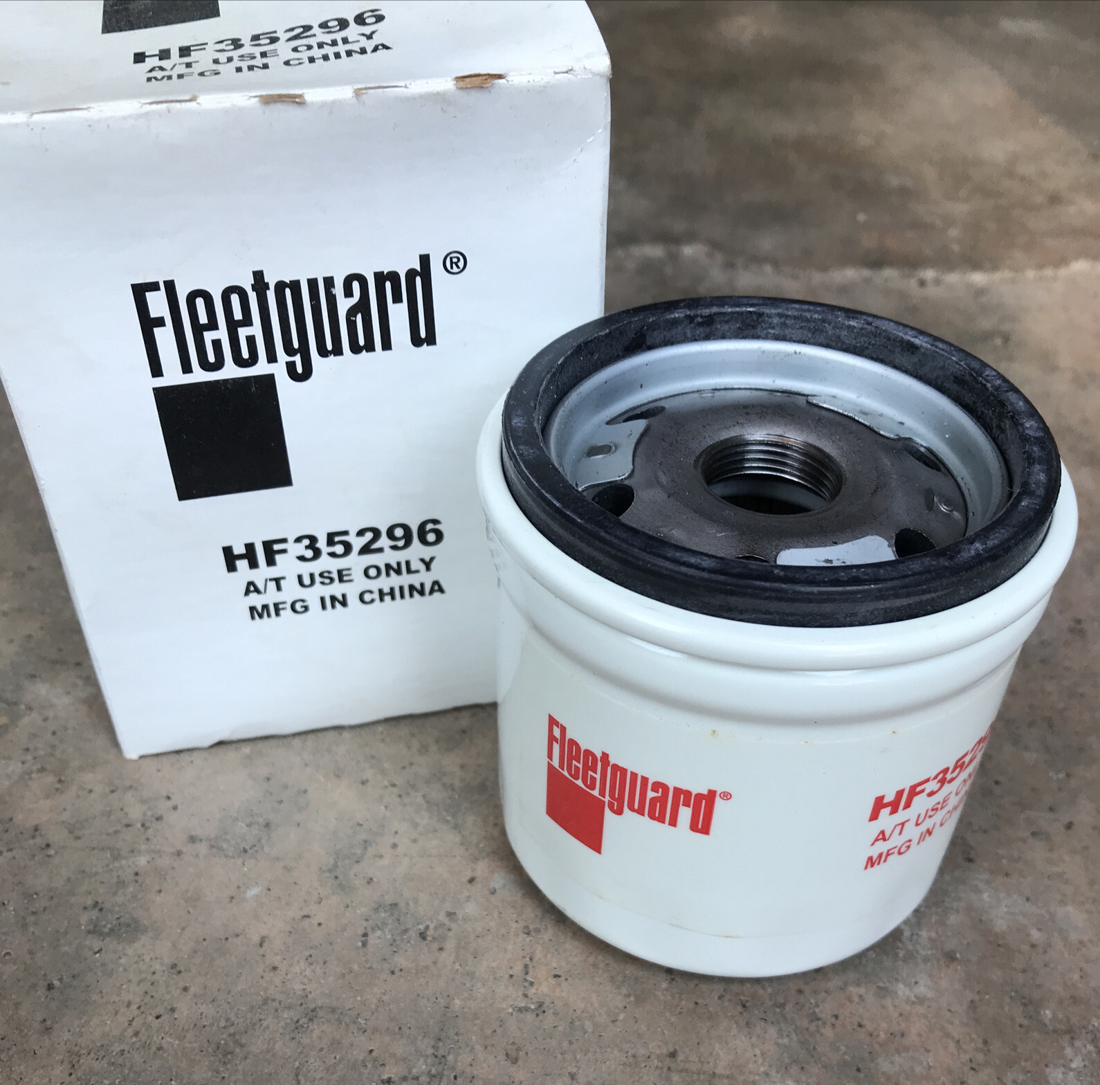 Fleetguard HF35296 Hydraulic Filter Cummins Filtration HF 35296 for ...