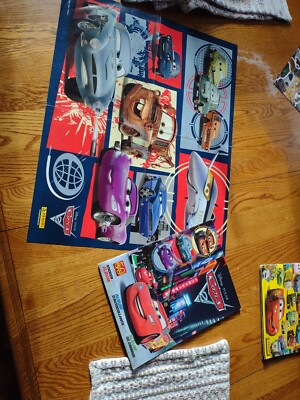 PANINI Disney Pixar CARS 2. Sticker Book , Poster | eBay