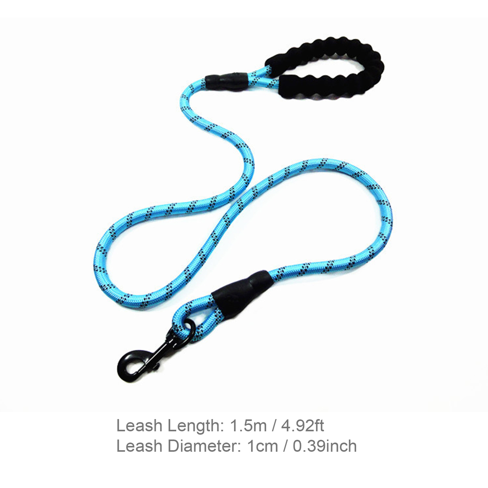 5ft Reflective Dog Leash Strong Dog Leash with Comfortable Padded ...