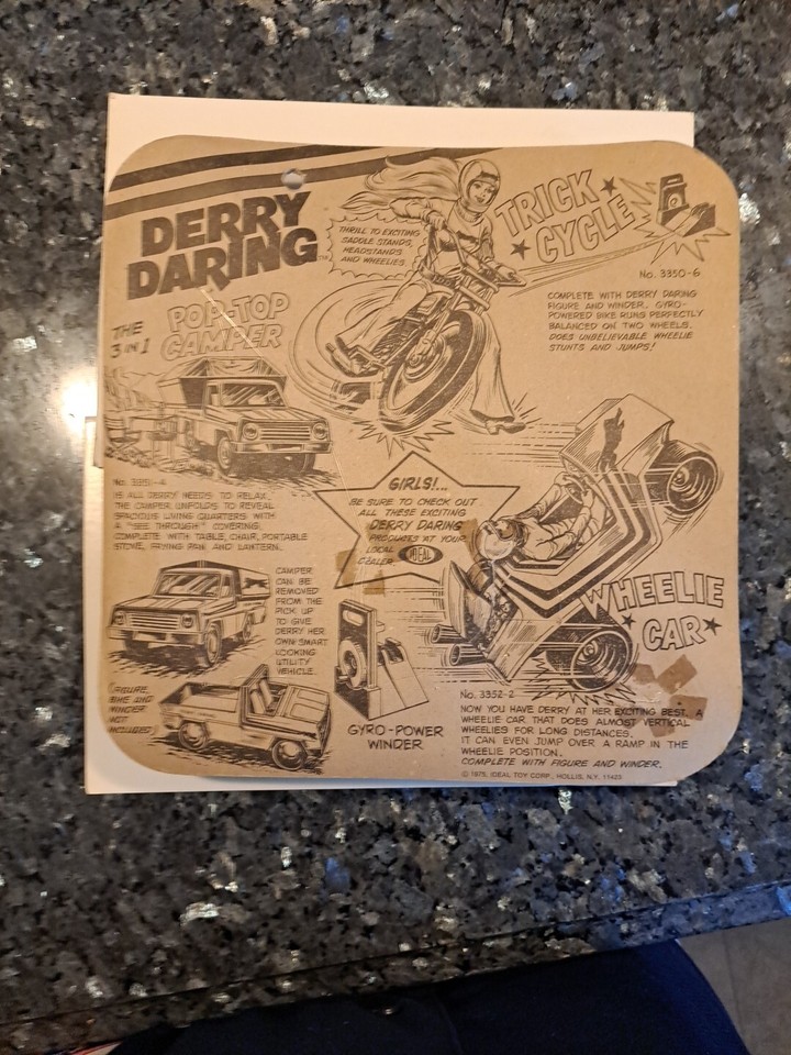 Vintage 1975 Ideal Derry Daring Mountain Climbing Set-BRAND NEW | eBay