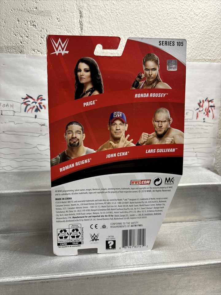 WWE Paige Mattel Basic Series 105 Wrestling Figure AEW Saraya NXT 2019 ...