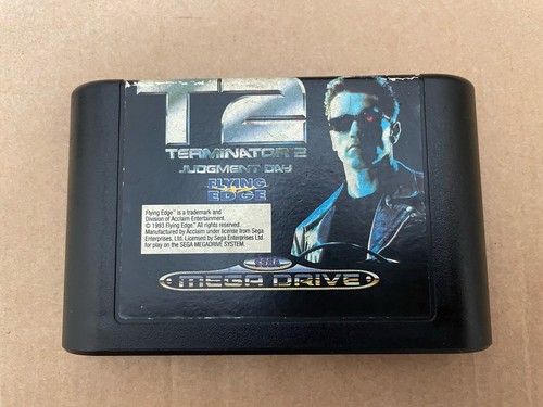 T2 Terminator 2 Judgment Day Sega Mega Drive Pal Version Fast Despatch ...