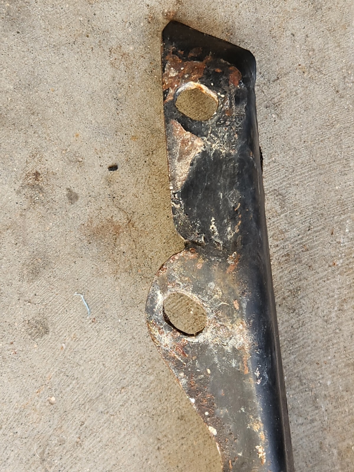 70 71 72 73 74 AMC JAVELIN AMX FRONT BUMPER MOUNT BRACKETS OEM COMPLETE ...