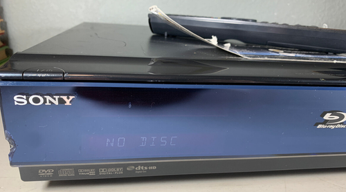 READ! Tested Works! Sony BDP-S500 Blu Ray Disc DVD Player w/ Remote RMT ...