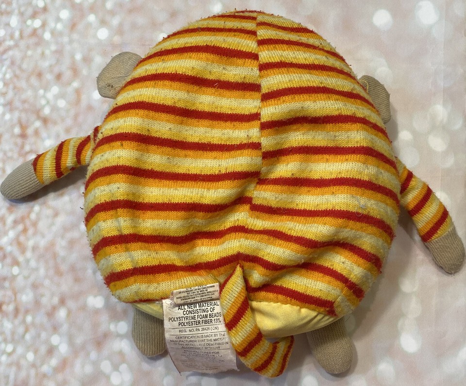 JAY AT PLAY Knit Stripe MONKEY Plush 2012 STUFFED Mushable Pot Bellies ...