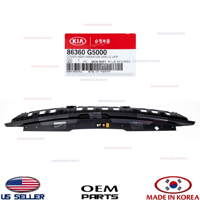 Kia OEM Niro Radiator Core Support-sight Shield Splash Cover Panel ...