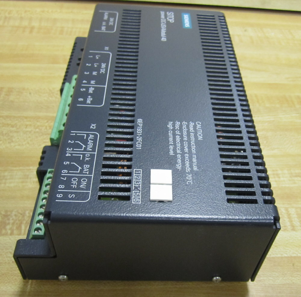 Siemens 6EP1931-2FC01 Sitop Power DC-USV-Modul 40 | eBay
