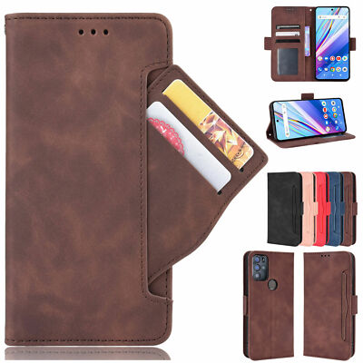 For BLU G91 Pro Luxury Separable Card Slots Flip Leather Wallet Soft ...