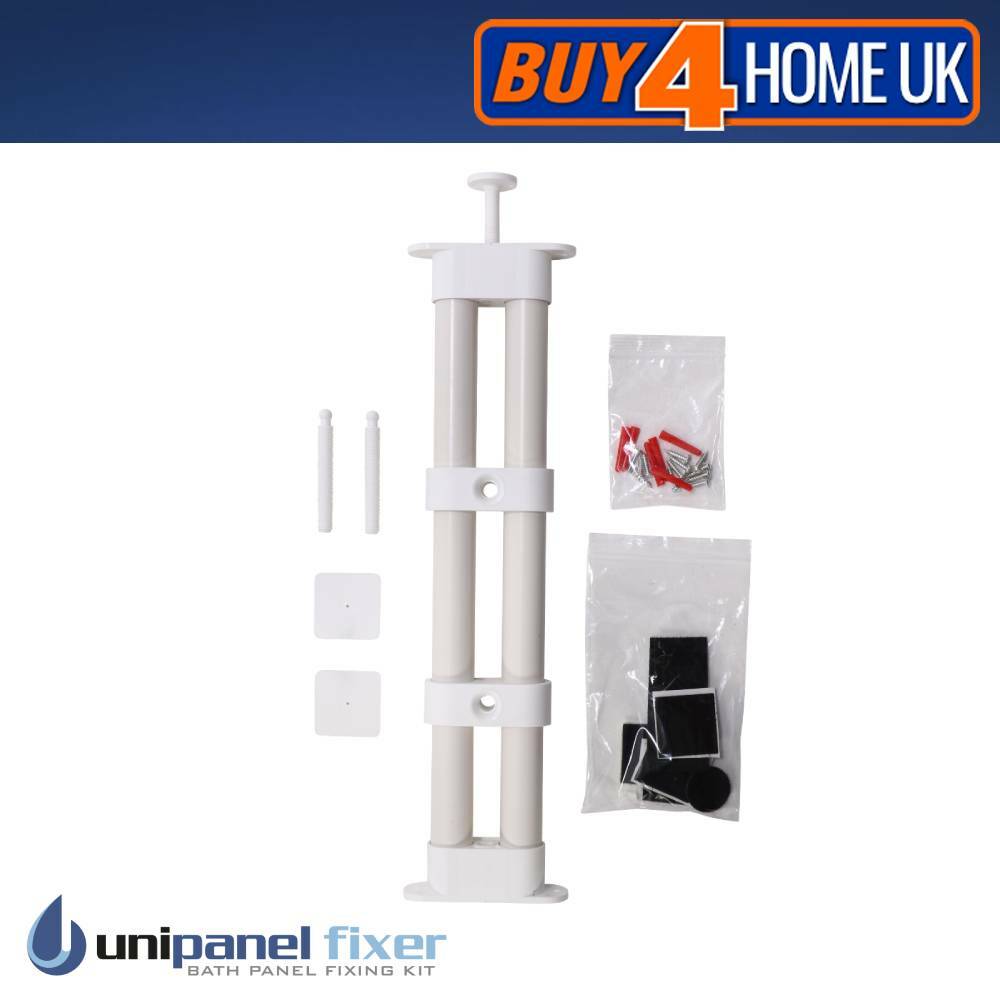 Unipanel Fixer Universal Bath Panel Fixing Kit Twin/Triple Pack DIY ...