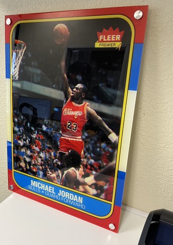 Michael Jordan Rookie Acrylic Display | eBay