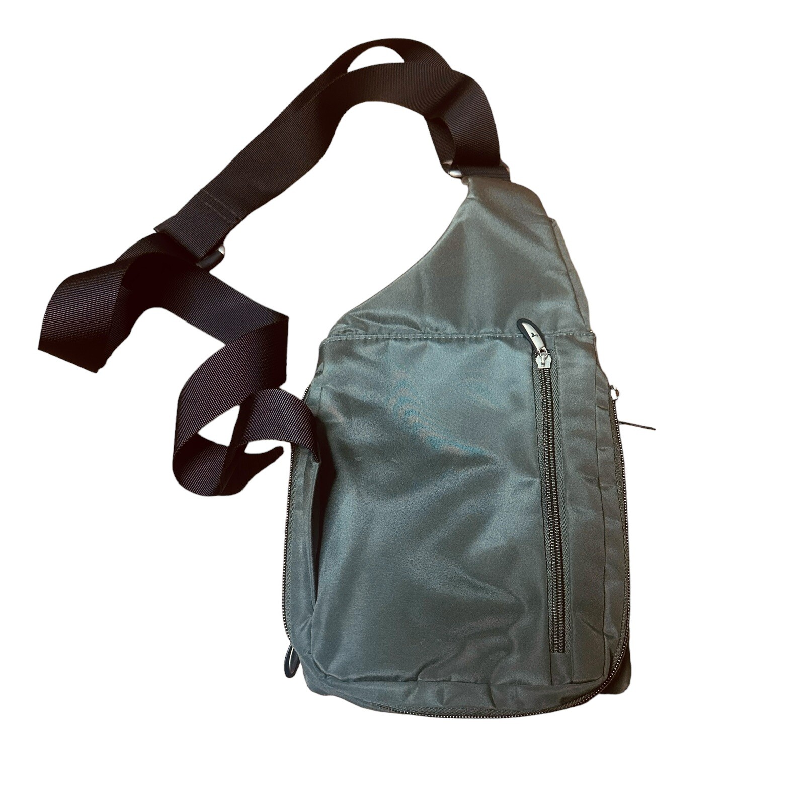 Travelon Crossbody Bag Purse Army Olive Green Nylon E… - Gem