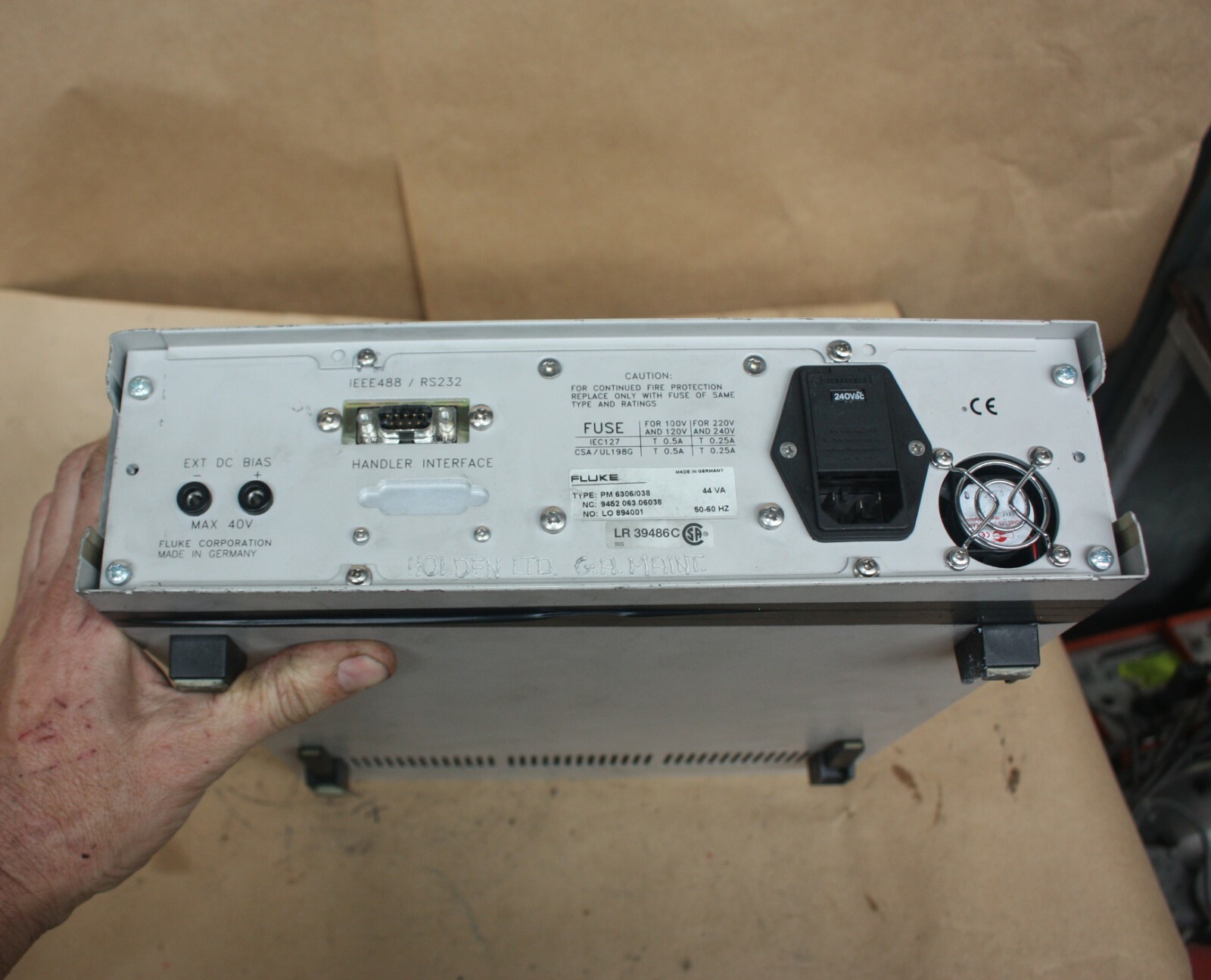 Fluke PM6306/038 Programmable Automatic RCL Meter DC 1MHz high ...