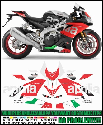 Stickers RSV4 RF 2018 Set Compatible | eBay