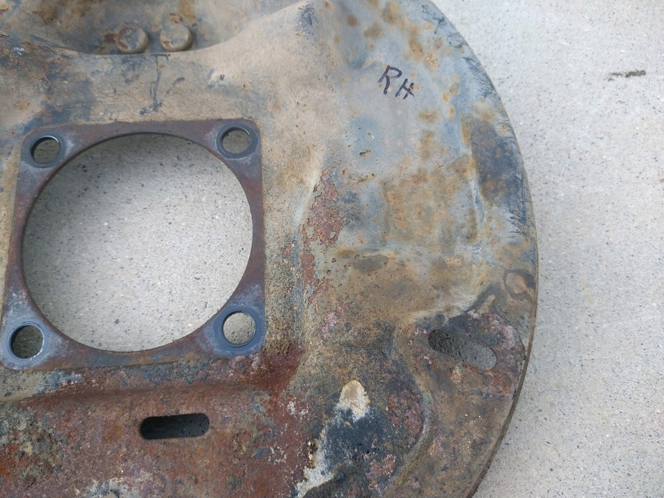 05-09 Silverado Sierra 1500 Rear Axle Drum Brake Backing Plate 15911567 ...