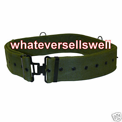 58 PATTERN WEBBING BELT BRITISH army cadet military TA | eBay