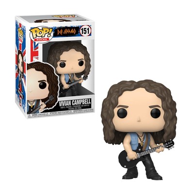 Def Leppard Vivian Campbell Pop! Vinyl Figure #151 [FUN45037] | eBay