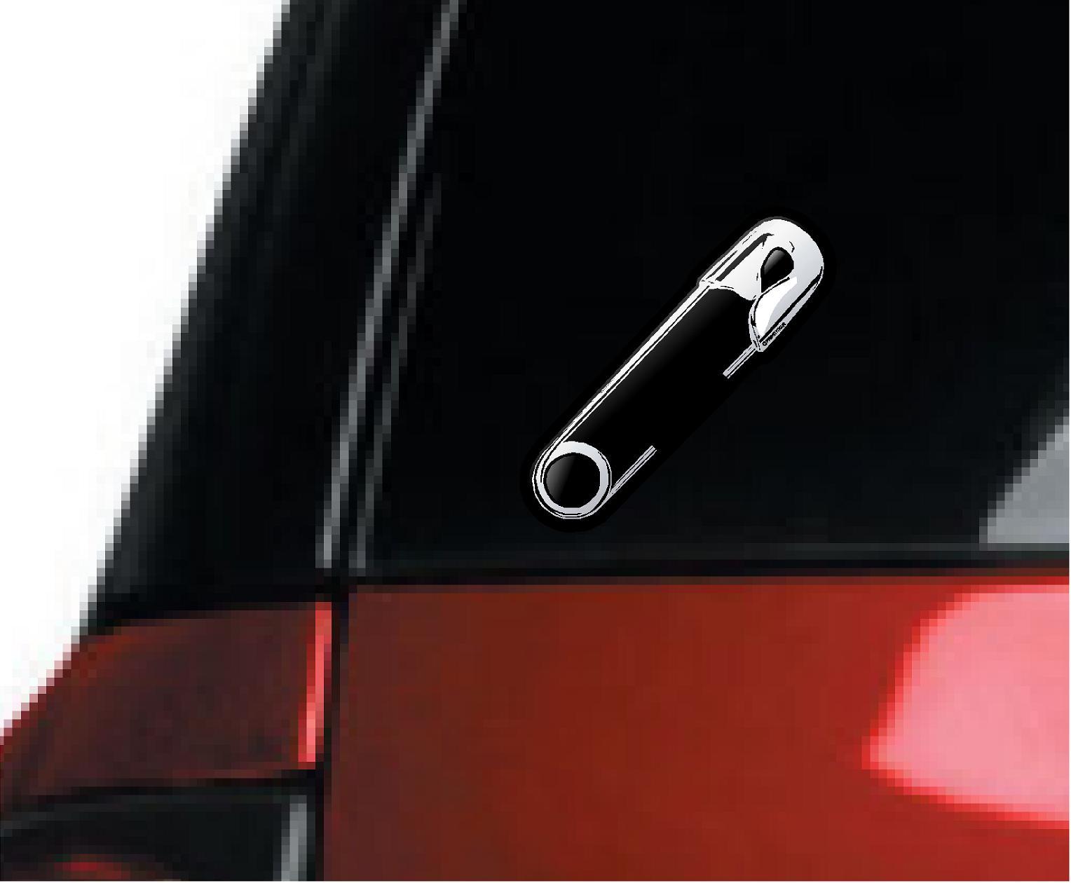 ProSticker 1125 (One) 7 Pack Sheet Safety Pin Solidarity Decals ...