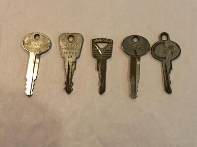 LOT of Vintage Auto Keys/ Ford & Mercury | eBay