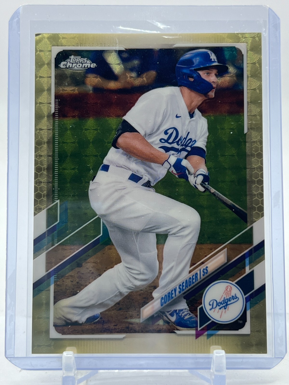 COREY SEAGER 2021 TOPPS CHROME SUPERFRACTOR ONE OF ONE DODGERS 1/1 ...