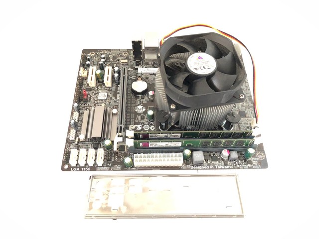 ECS H61h2-m2 Lga1155 Micro-atx Motherboard With BP for sale online | eBay