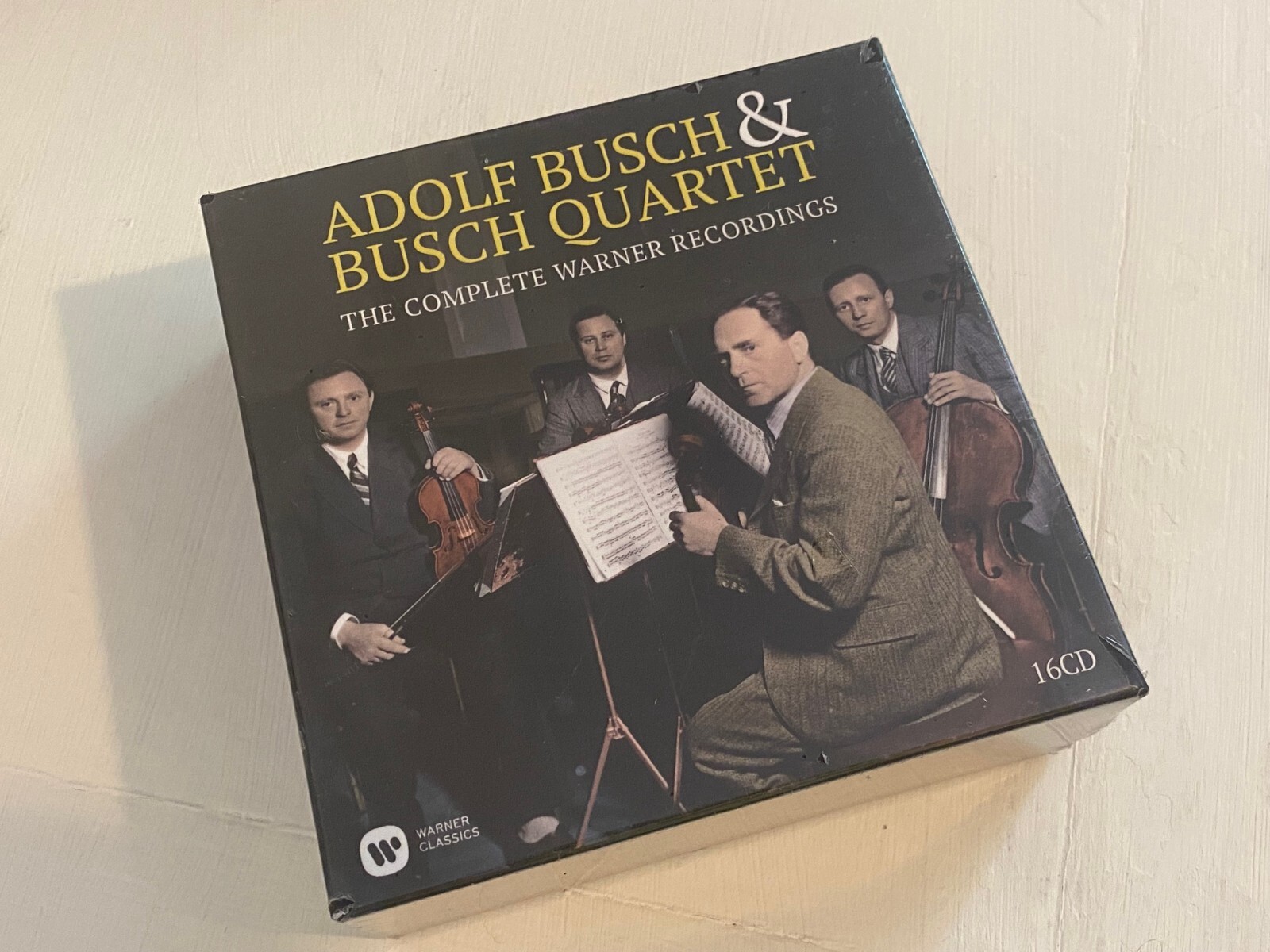 Adolf Busch & Busch Quartet: The Complete Warner Recordings by Busch String Quartet / Adolf ...