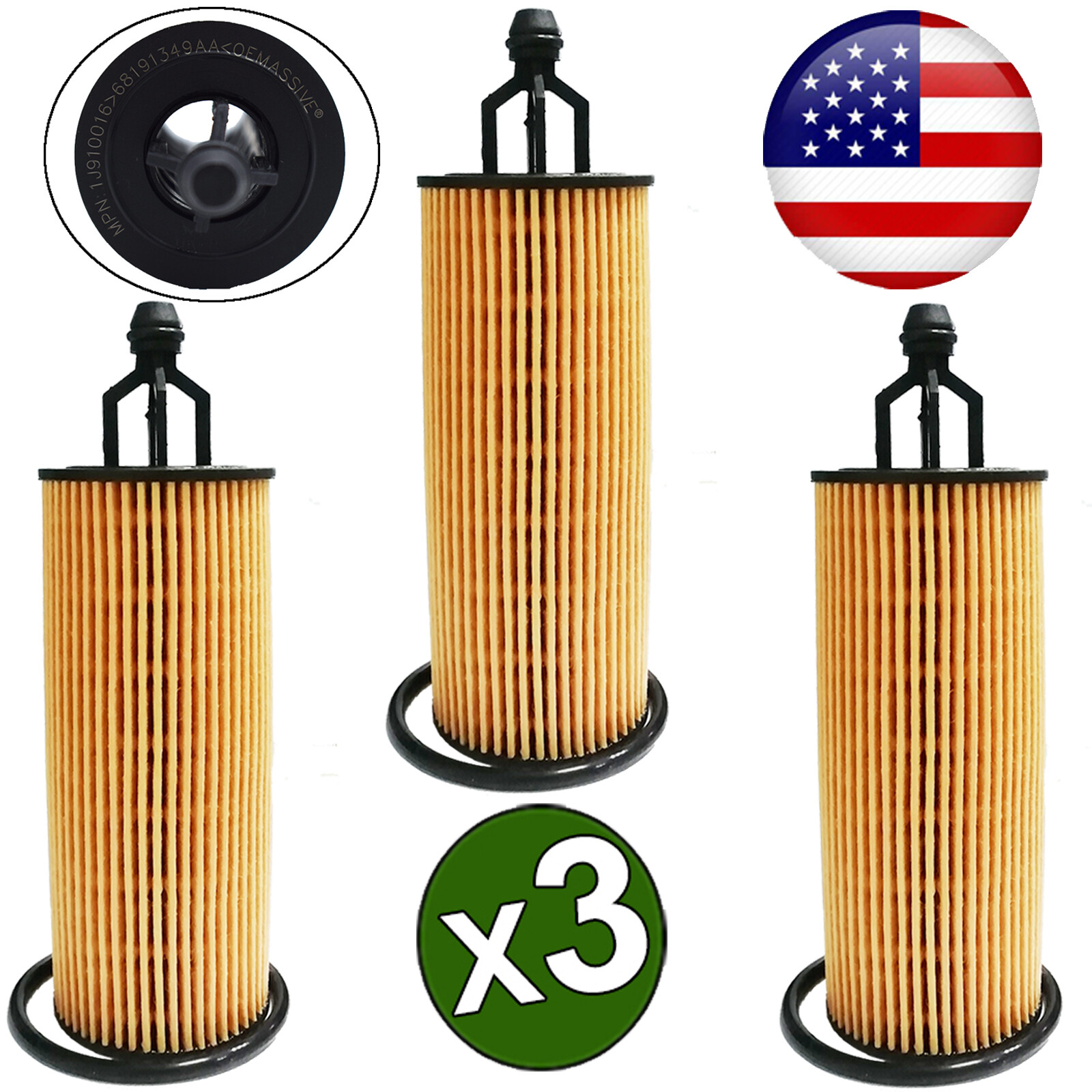 CHRYSLER 68191349AC - cross reference oil filters | oilfilter ...