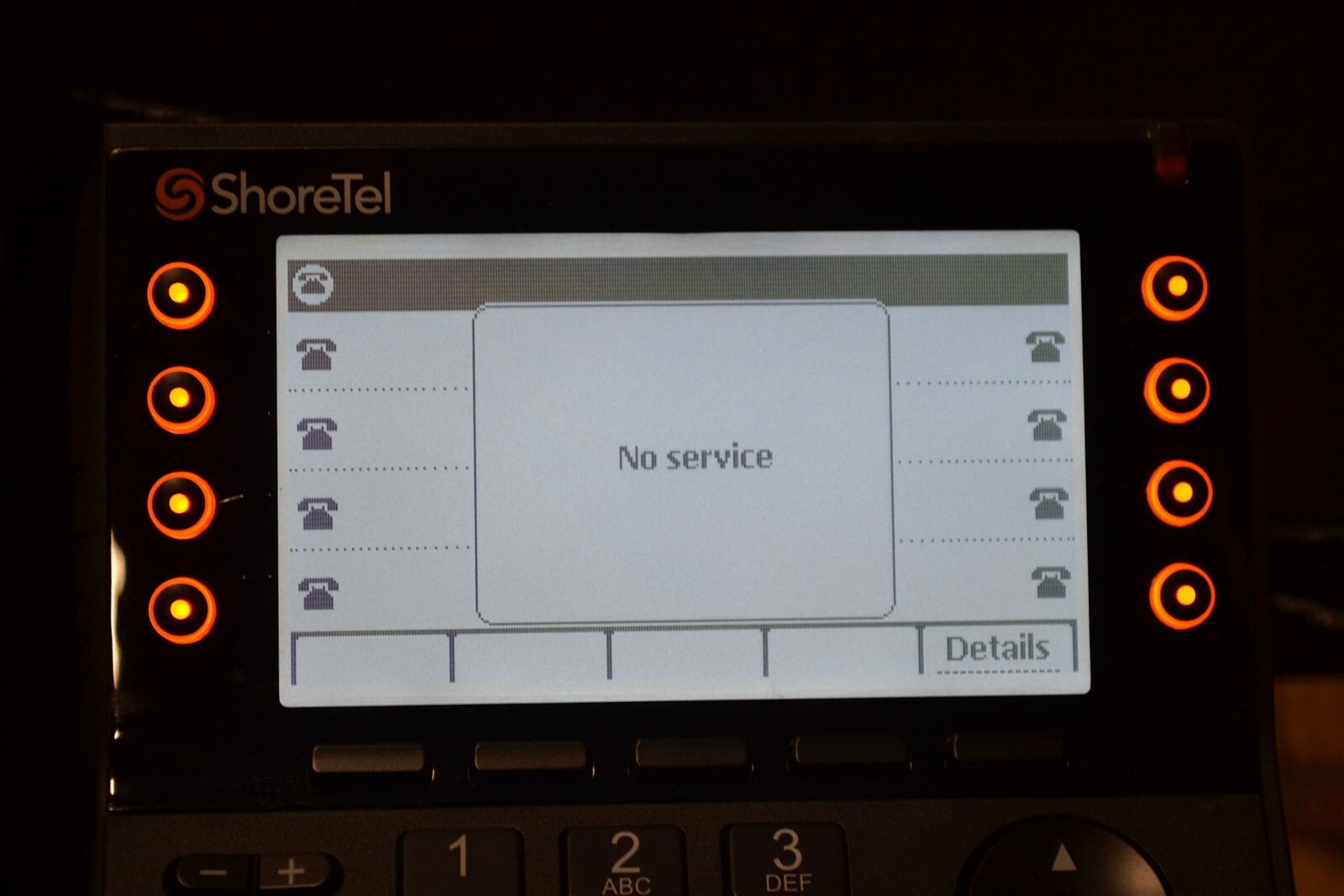 SHORETEL IP480G VOIP Black Phone 480 480G Voice Color Display Lot of 5 ...