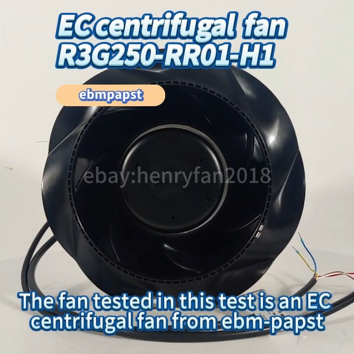 Ebmpapst R3G250-RR01-H1 Centrifugal Fan 230VAC 500W ??250MM 2.2A EC ...