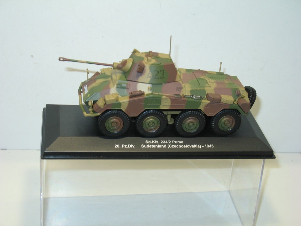 Armored 8X8 PUMA German Military Camouflage Eaglemoss Collection 1:43 ...