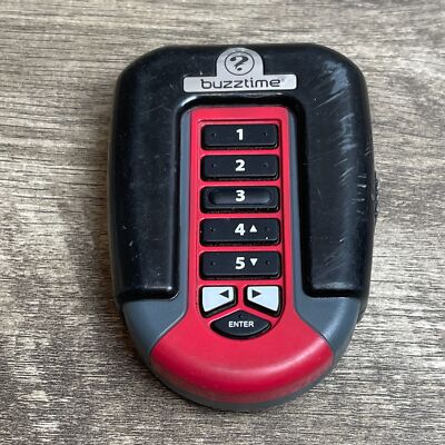 Cadaco Red & Black Wireless Controller for Cadaco Buzztime Home Trivia ...
