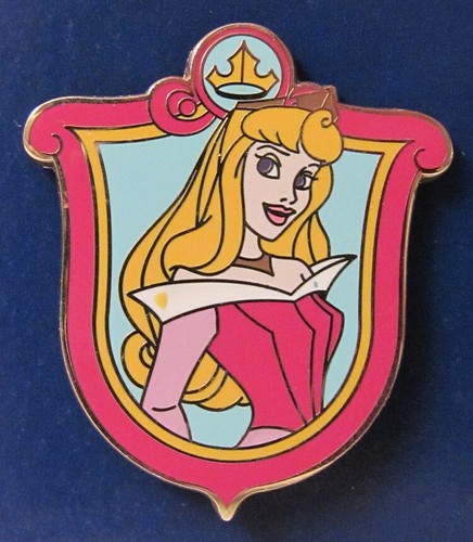 WDW~New 2012 Disney Princess Crest - Mystery Collection - Aurora Pin ...