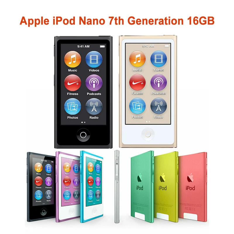 Ipod Nano 7th Generation Black Case